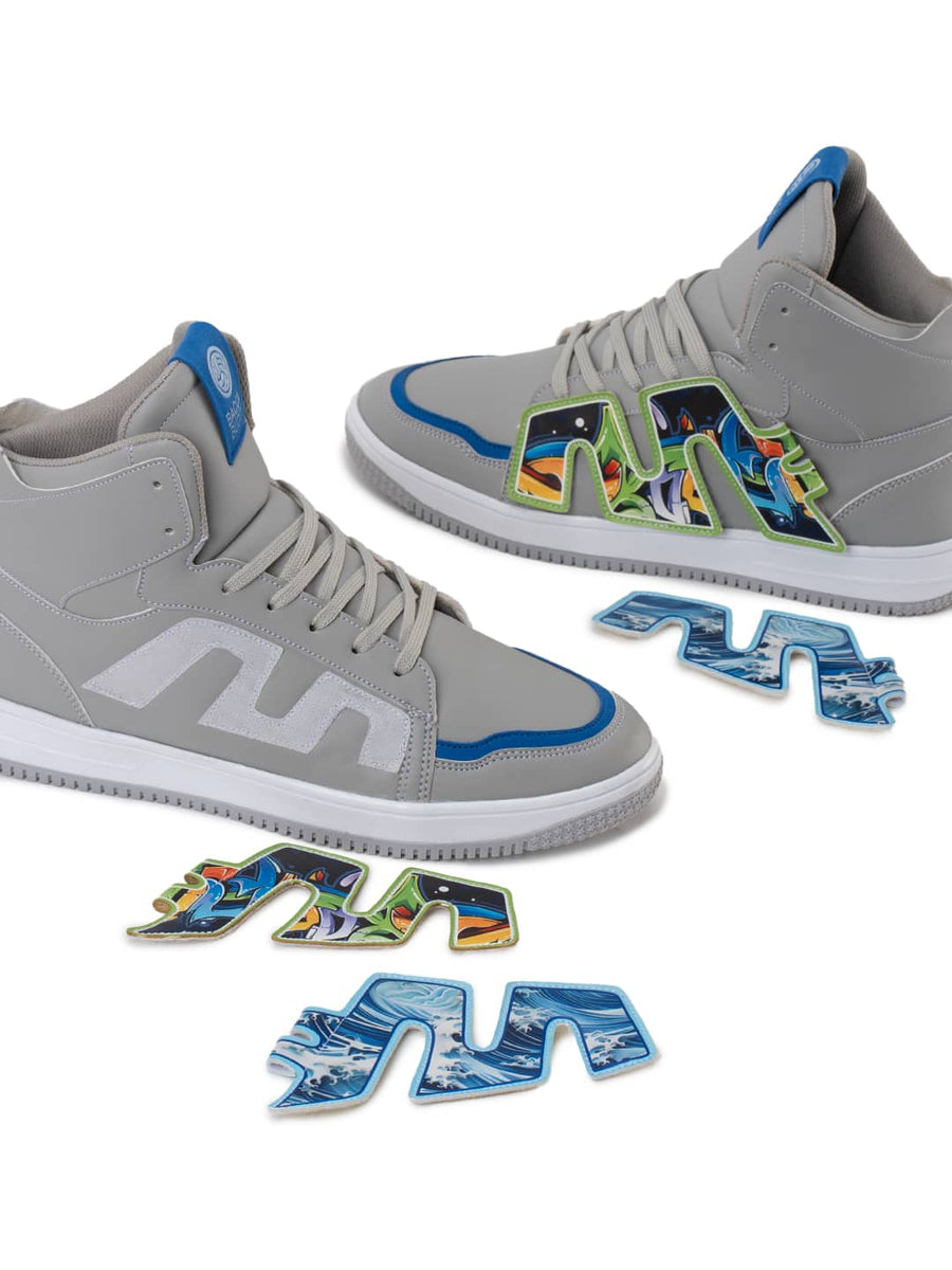 Bacca Bucci High Top Patch Play Men's Sneakers | Comfort & Urban Cool