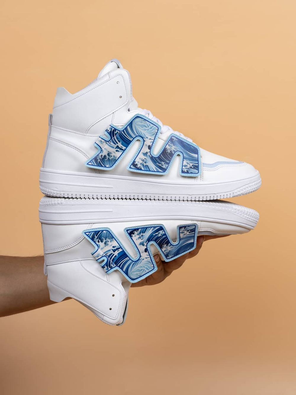 Bacca Bucci High Top Men's Sneakers | Stylish Patch Play Footwear