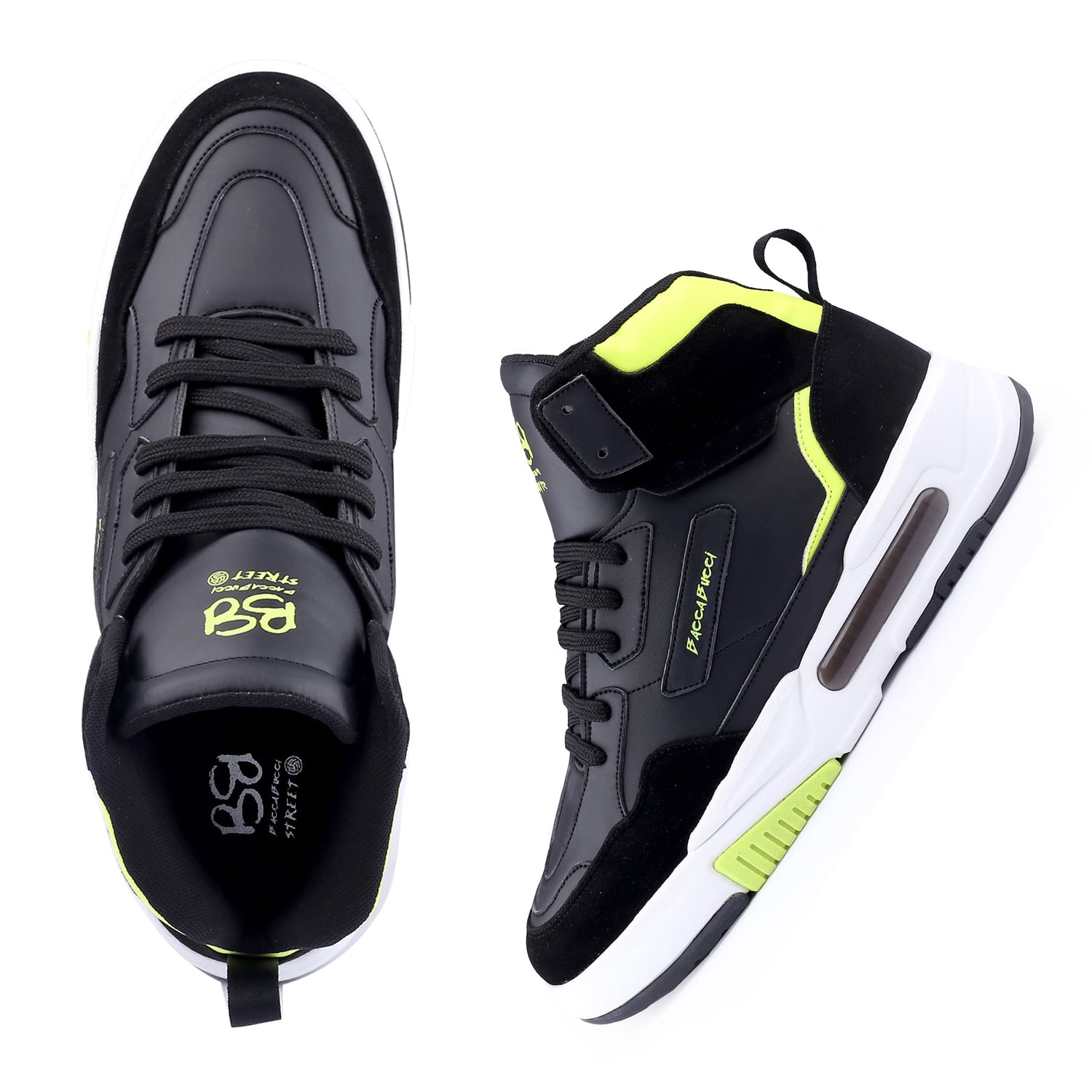High Top Sneakers | Bacca Bucci Vengeance | Korean Style High Top Sneakers