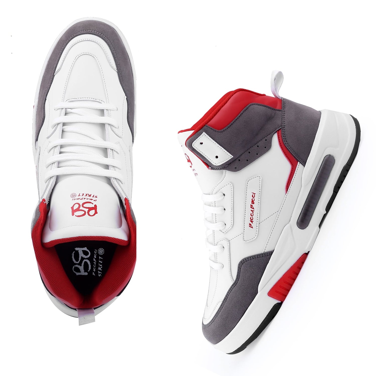 High Top Sneakers | Bacca Bucci Vengeance | High Top Sneakers in Korean ...