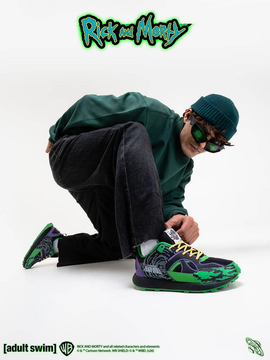 Bacca Bucci x Rick & Morty “FEAR HOLE” Sneakers — Official Licensed Collab