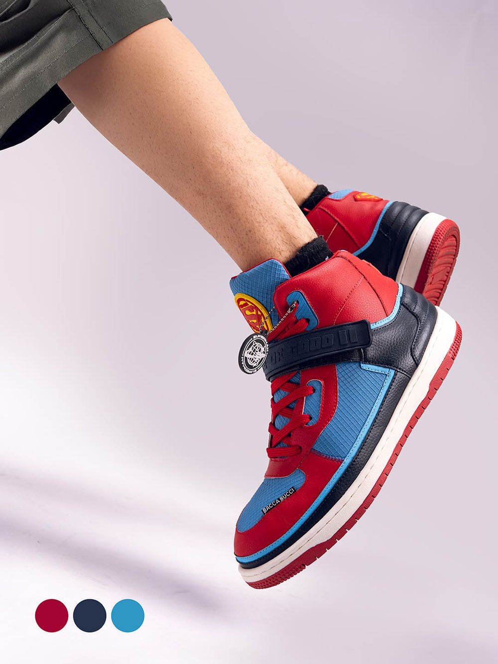Superman x Bacca Bucci: Step Into the Legend | Iconic Style Meets ...