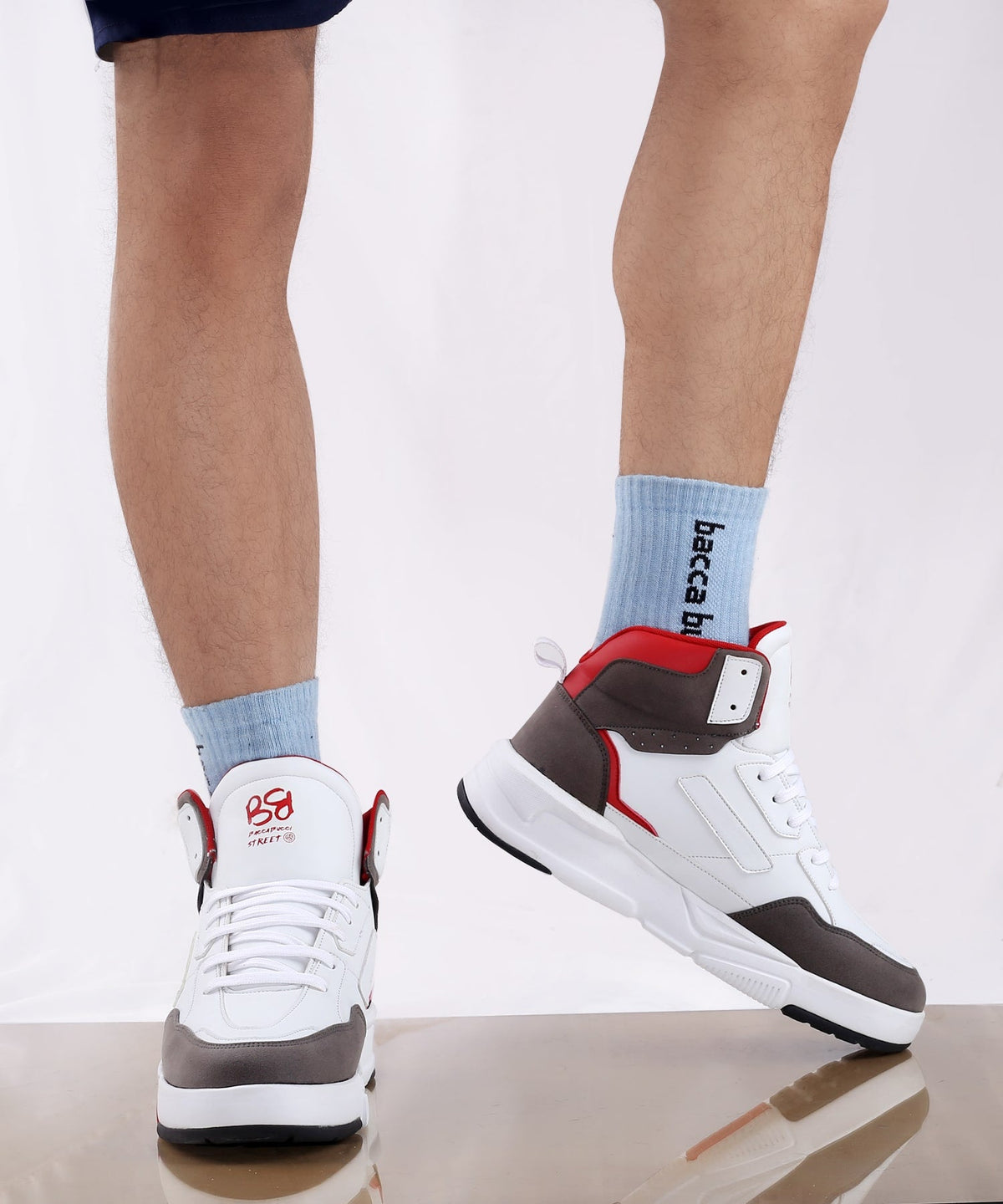 High Top Sneakers | Bacca Bucci Vengeance | High Top Sneakers in Korean ...