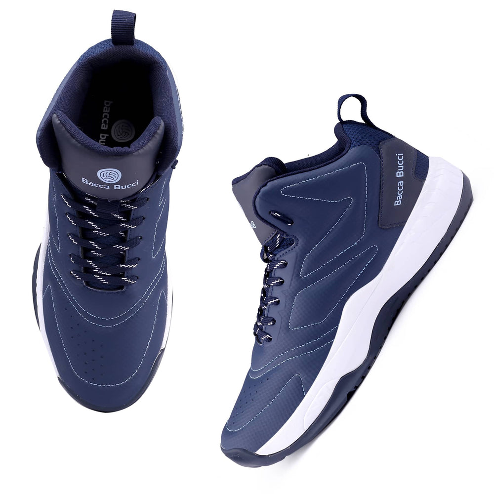 Bacca Bucci Courtflex | Men's High Top All-Court Basketball Shoes