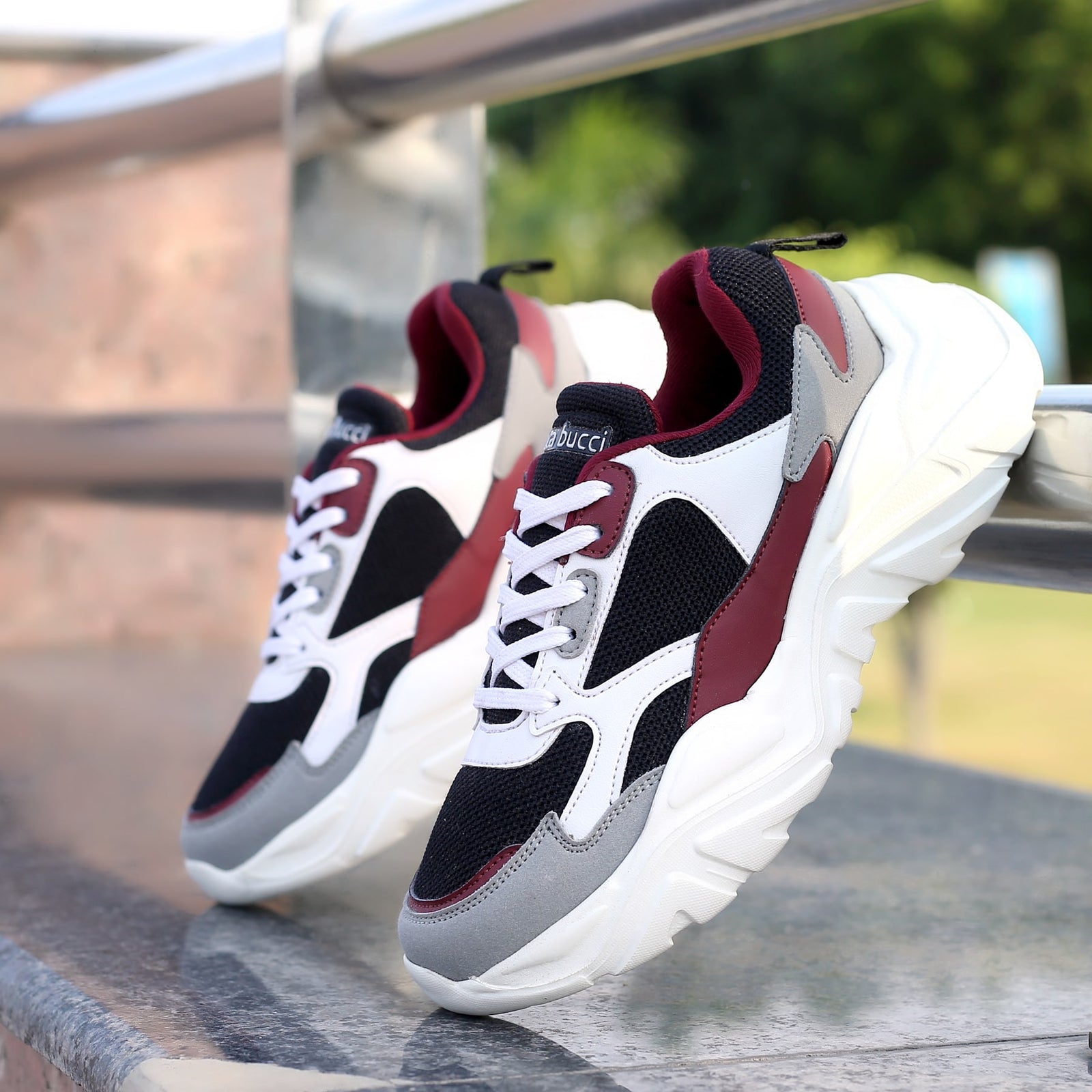 Bacca Bucci SPARK Low-top Platform Color Block Fashion Women Sneakers