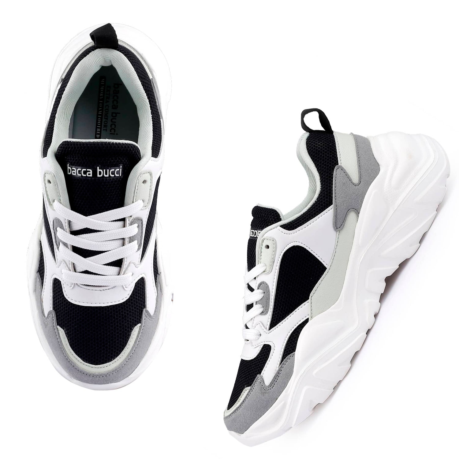 Bacca Bucci SPARK Low-top Platform Color Block Fashion Women Sneakers