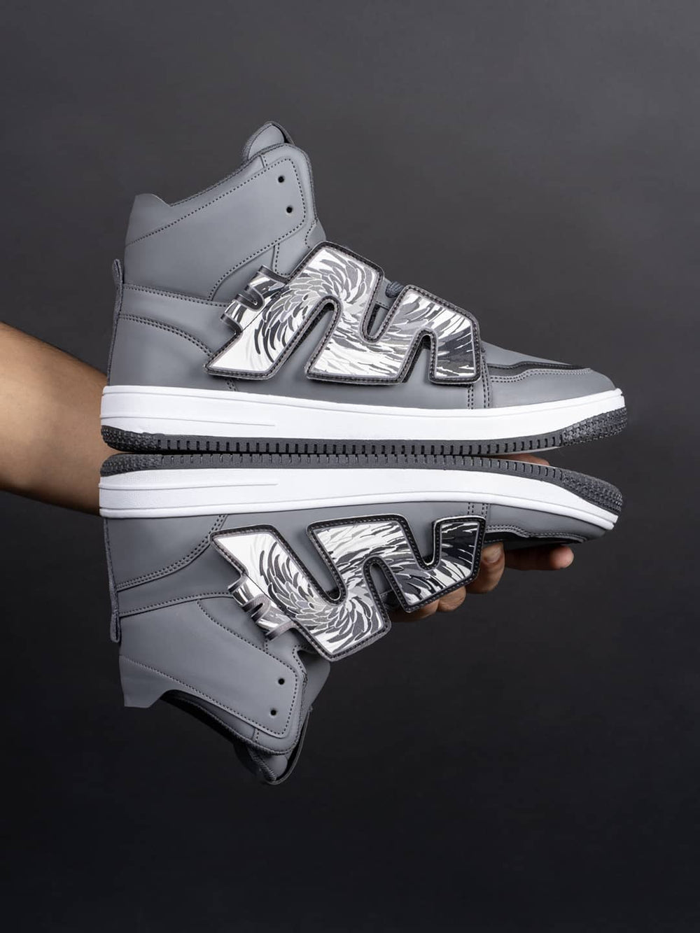 Bacca Bucci High Top Men's Sneakers | Stylish Patch Play Footwear