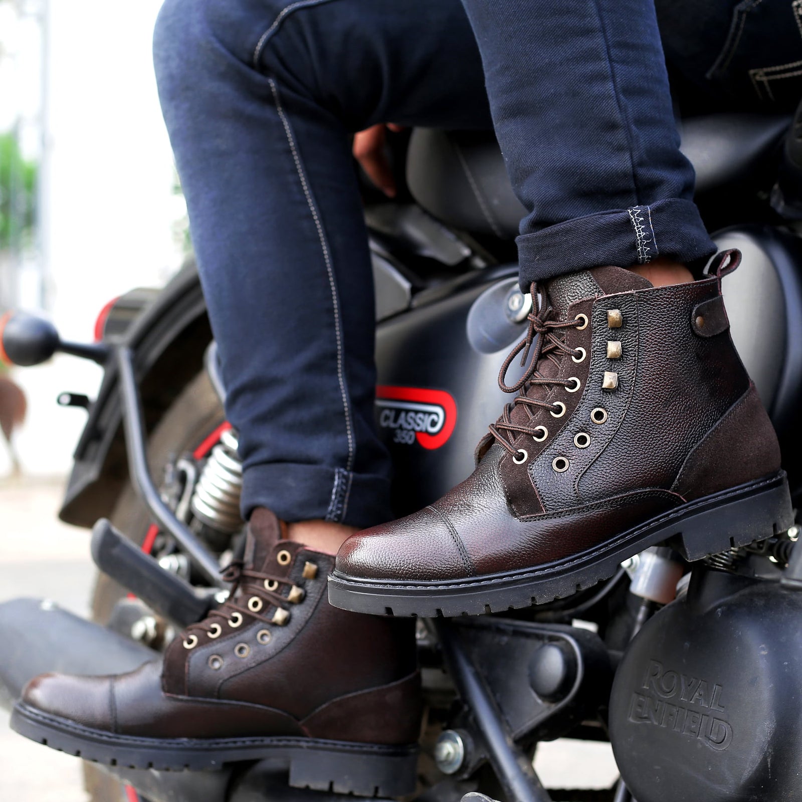 Biking Boots | Bacca Bucci Dragon | Waterproof Leather Trekking and ...
