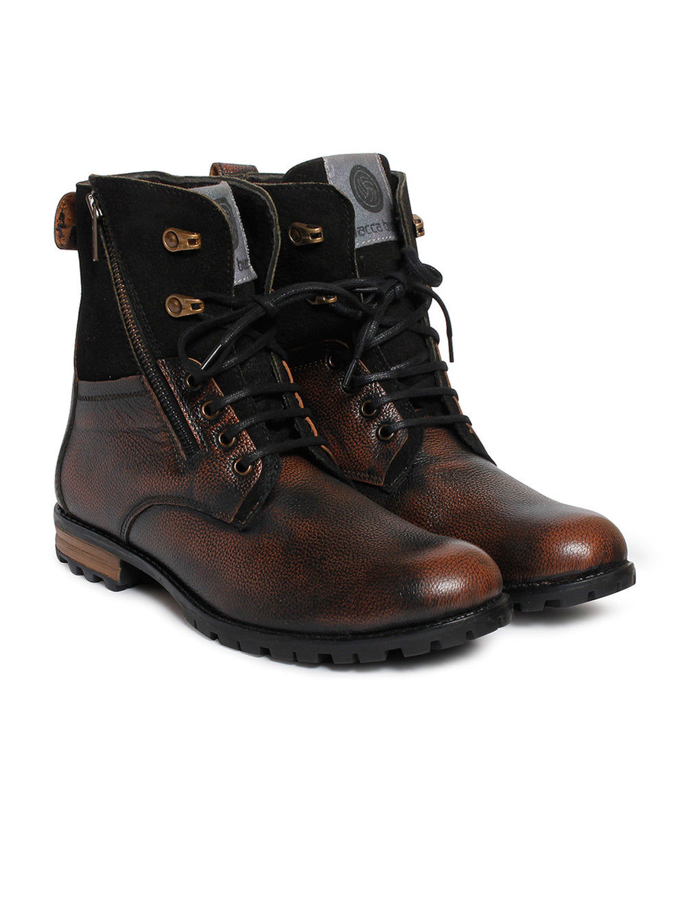 Biking Boots | Bacca Bucci Tron | Men's Leather Riding Boots