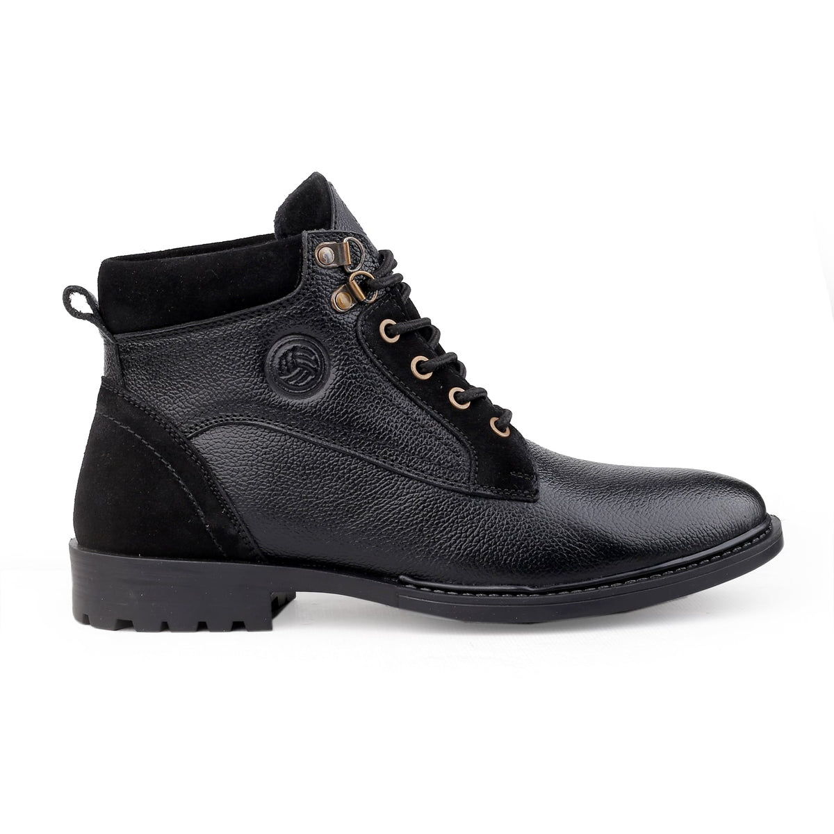 Biking Boots | Bacca Bucci Meteor | Splash Proof Leather Trekking and ...